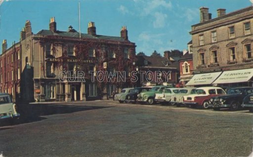 The Square, Wimborne Minster, C. 1968 - Gallery - Iamtimbo | Our Town Story